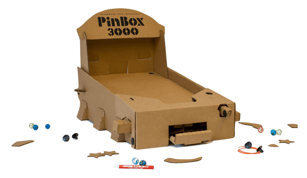 PinBox 3000: Unbox Your Imagination! | DIY Cardboard Pinball Machine